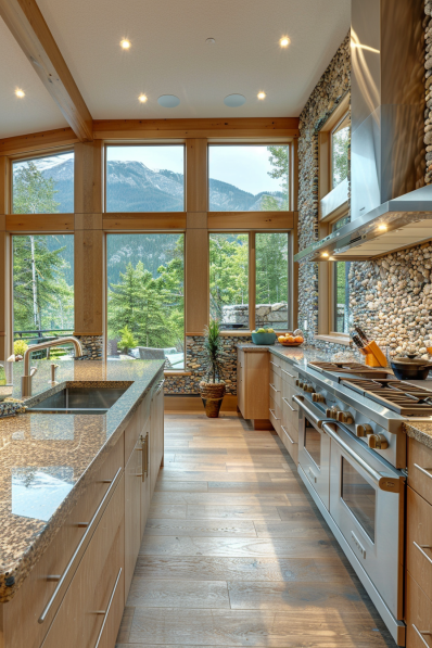 17+ Earthy Modern Kitchen Ideas