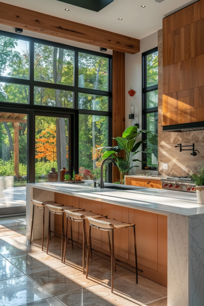 17+ Earthy Modern Kitchen Ideas