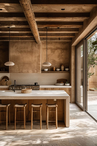 17+ Earthy Modern Kitchen Ideas