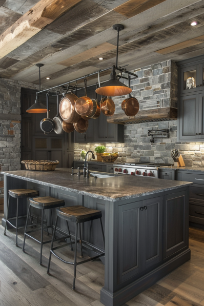 17+ Earthy Modern Kitchen Ideas