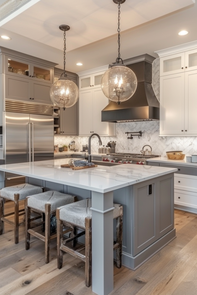 20+ Modern Kitchen Island Design Ideas