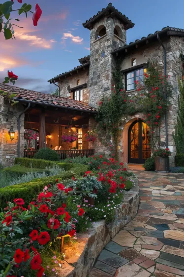 25+ Charming Tuscan Style Home Exteriors With Warm Mediterranean Vibes