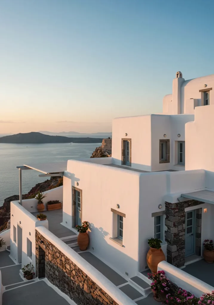 25+ Greek House Exterior Designs That Showcase Timeless Mediterranean Style