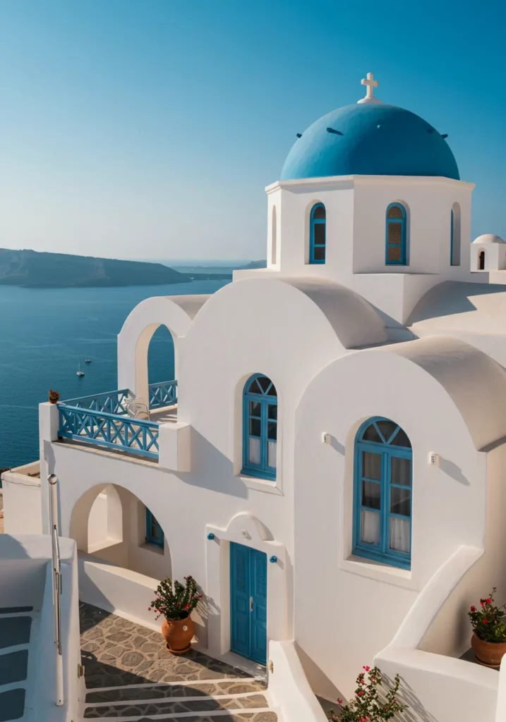 25+ Greek House Exterior Designs That Showcase Timeless Mediterranean Style