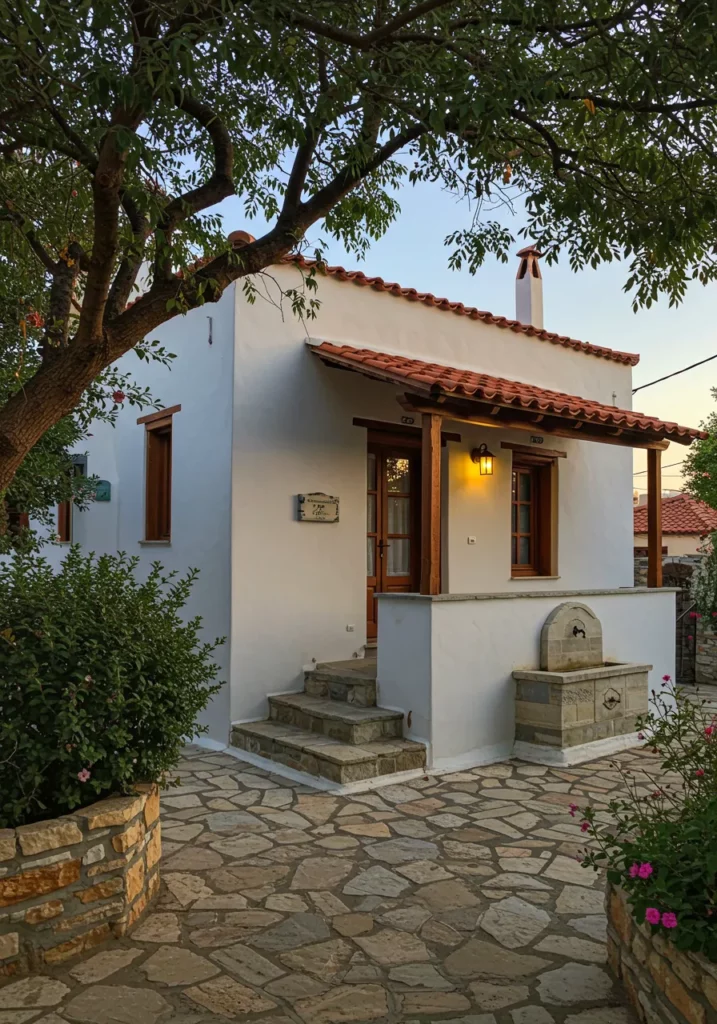 25+ Greek House Exterior Designs That Showcase Timeless Mediterranean Style