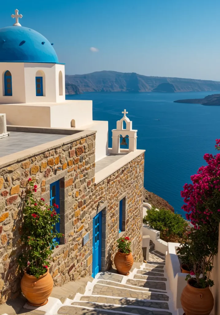 25+ Greek House Exterior Designs That Showcase Timeless Mediterranean Style