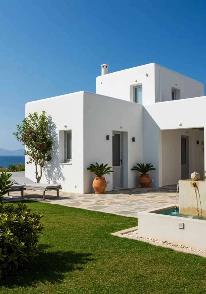 25+ Greek House Exterior Designs That Showcase Timeless Mediterranean Style