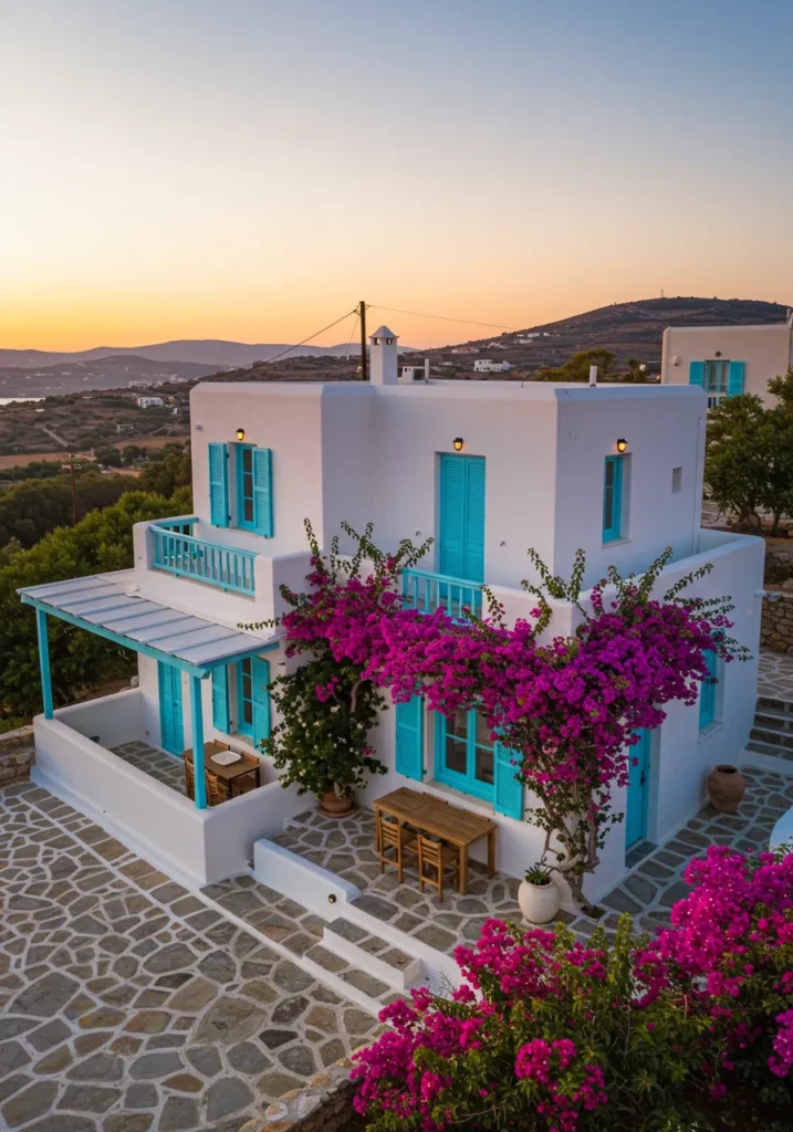 25+ Modern Greek House Exteriors That Blend Minimalism And ...