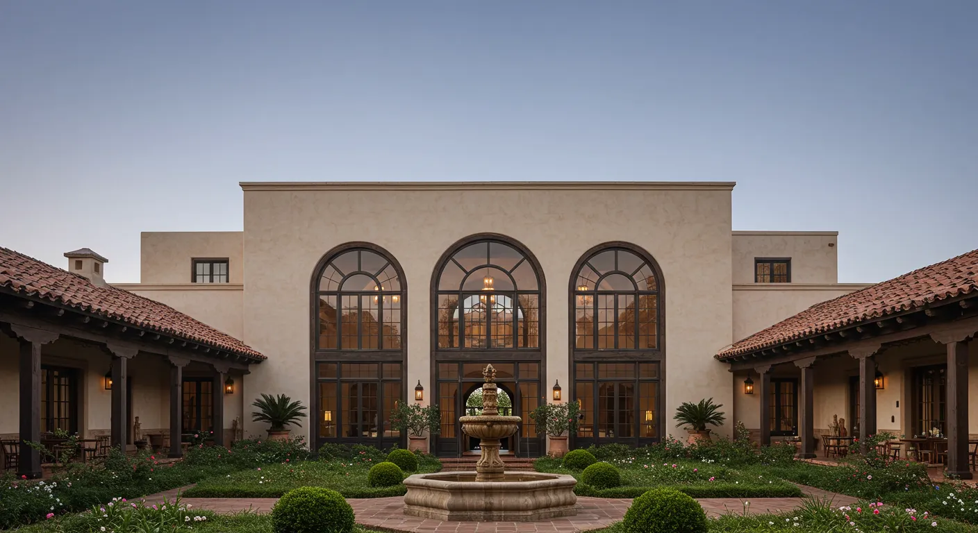 25+ Timeless Spanish Hacienda Exterior Designs For A Warm Mediterranean ...