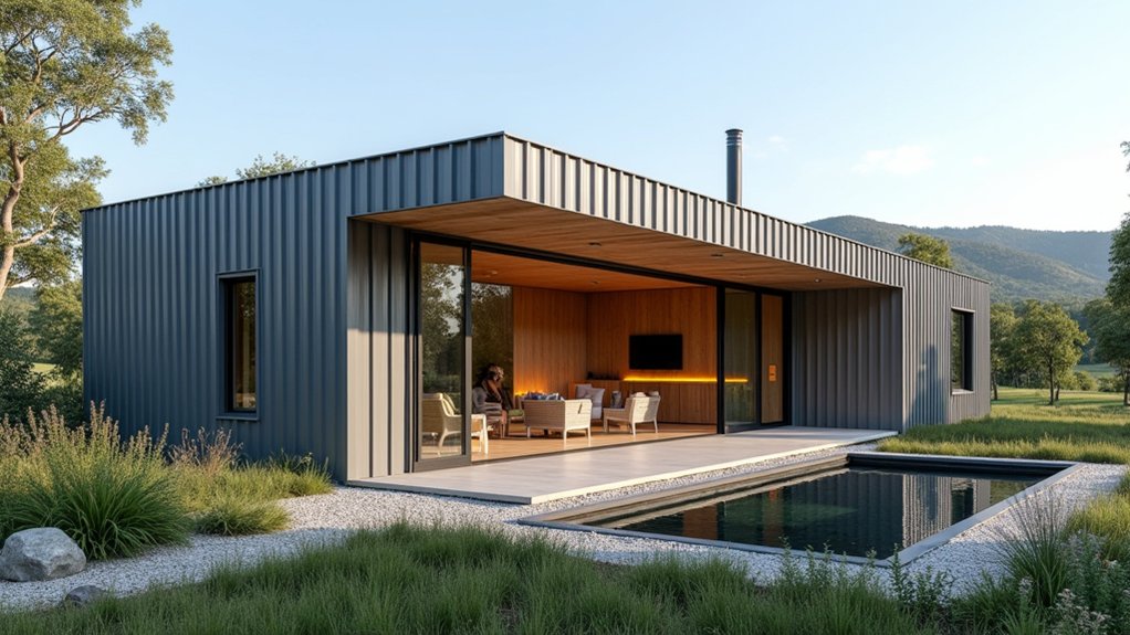 20 Simple Metal Building Homes That Still Look Amazing