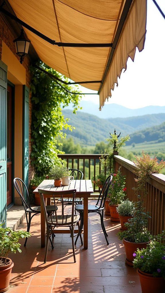 21 Unique French Country House Balcony And Terrace Designs With ...