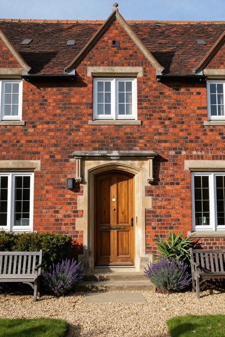 22 Brick And Stone Tudor Exteriors That Feel Rich And Historic