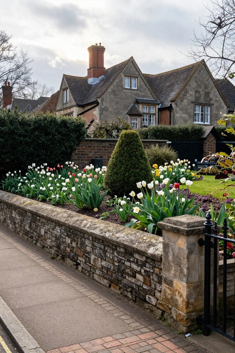 24 Tudor Front Yard Landscaping Ideas That Complement The Style