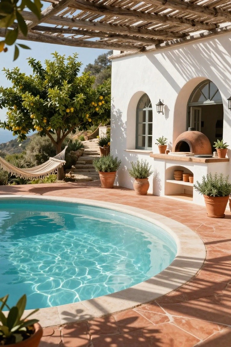 25+ Dreamy Spanish Houses With Pools For The Perfect Backyard Escape
