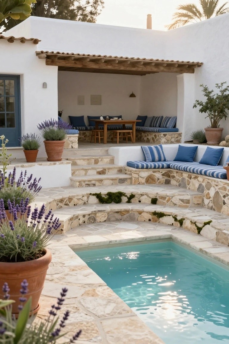 25+ Greek House Exterior Designs That Showcase Timeless Mediterranean Style