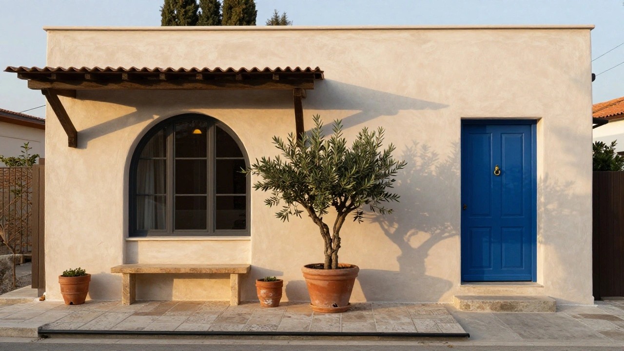 25+ Modern Greek House Exteriors That Blend Minimalism And ...